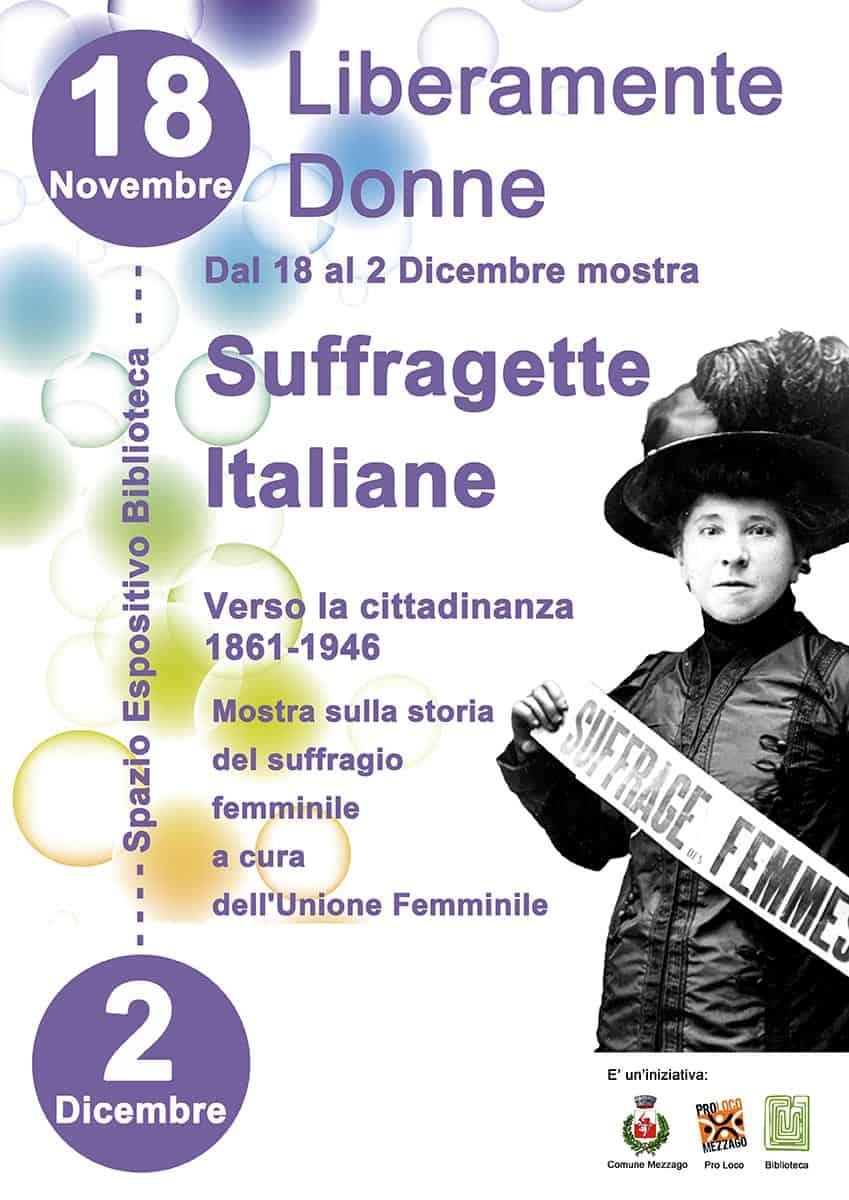 Suffragette Italiane - Memorie Mezzaghesi